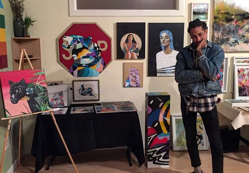 Meet East Atlanta Visual Artist: Austin Blue - Voyage ATL Magazine ...