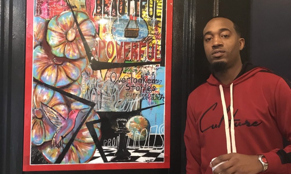 Meet Darrien West of W3ST Art in West midtown - Voyage ATL Magazine ...