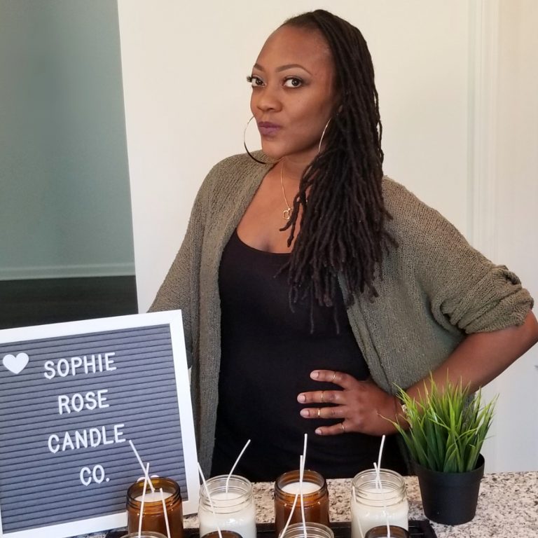 Meet Sheree of Sophie Rose Candle Co. in Conyers - Voyage ATL Magazine ...